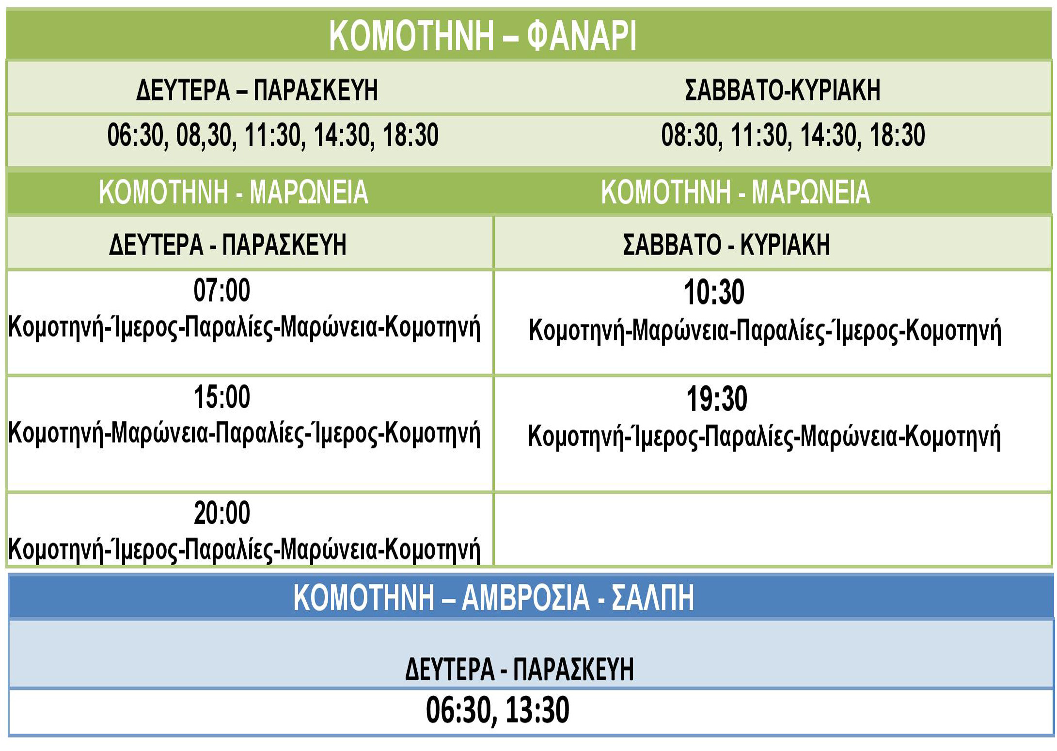 ΑΠΟ ΑΥΡΙΟ 15 ΙΟΥΝΙΟΥ ΔΡΟΜΟΛΟΓΙΑ ΓΙΑ ΑΝΑΤΟΛΙΚΕΣ ΠΑΡΑΛΙΕΣ ΡΟΔΟΠΗΣ ...