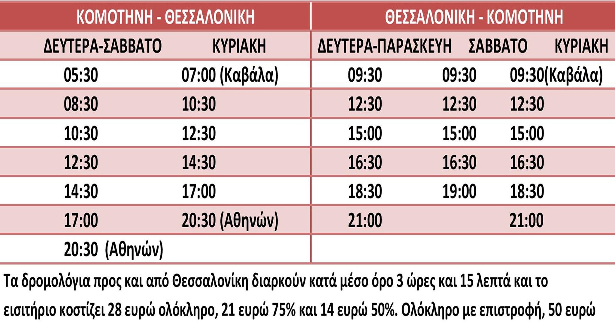 ΑΠΟ ΔΕΥΤΕΡΑ 01 ΣΕΠΤΕΜΒΡΙΟΥ ΑΛΛΑΓΕΣ ΣΤΑ ΔΡΟΜΟΛΟΓΙΑ ΓΡΑΜΜΗΣ ΘΕΣΣΑΛΟΝΙΚΗΣ ...